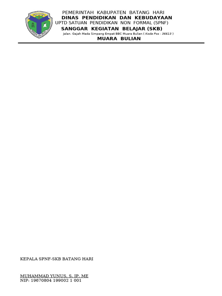 Kop SPNF SKB | PDF