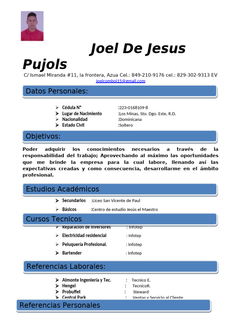 Joel de Desus Pujols 2 | PDF