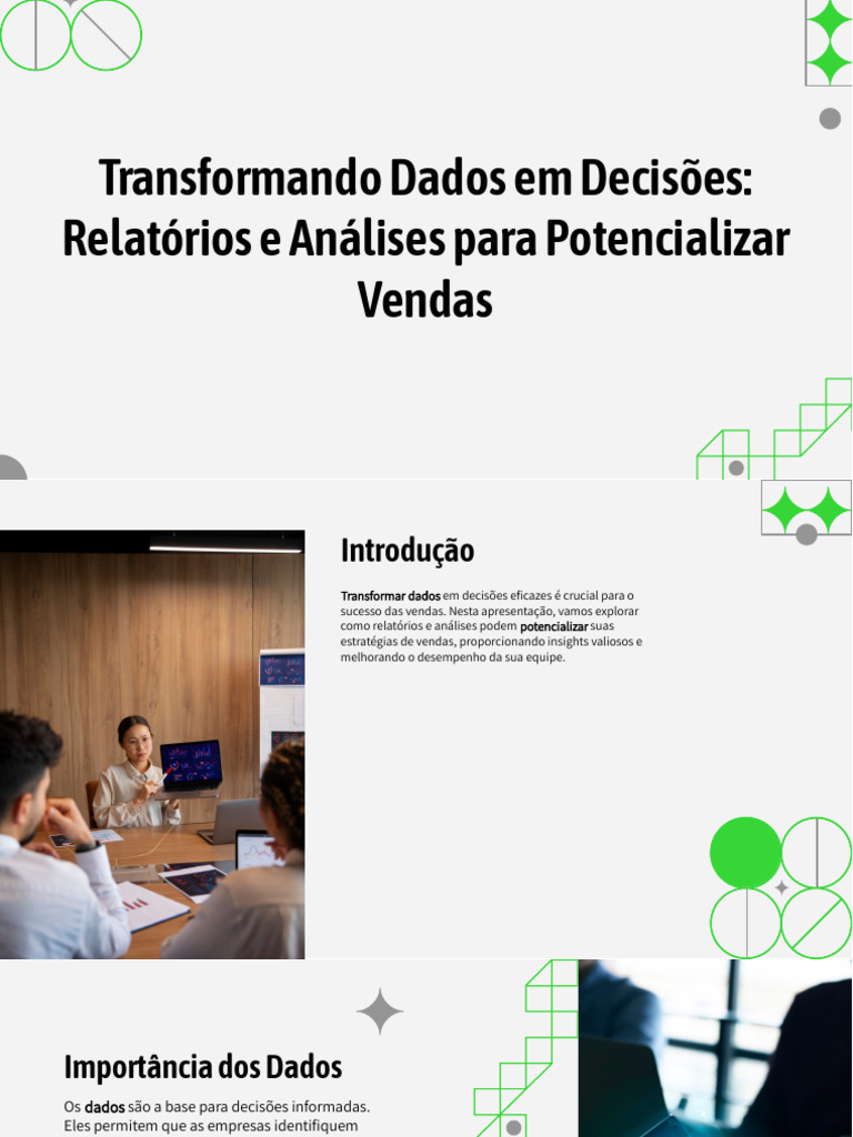 Transformando Dados em Decisões | PDF