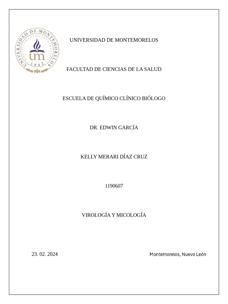 Cuestionario Mico y Viro | PDF