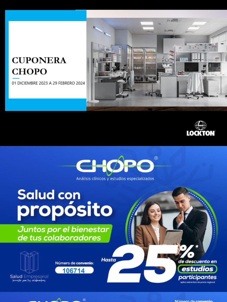 Cuponera Chopo | PDF