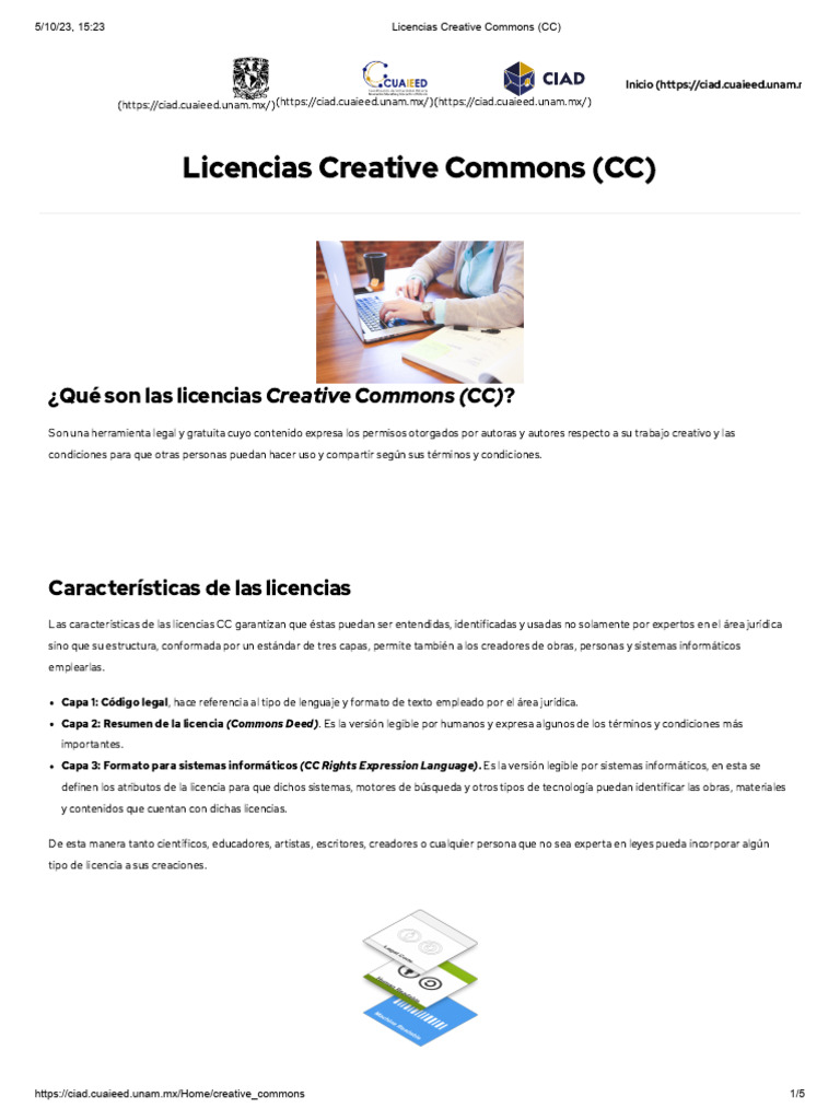 Guía sobre Licencias Creative Commons | PDF | Creative Commons | Arte