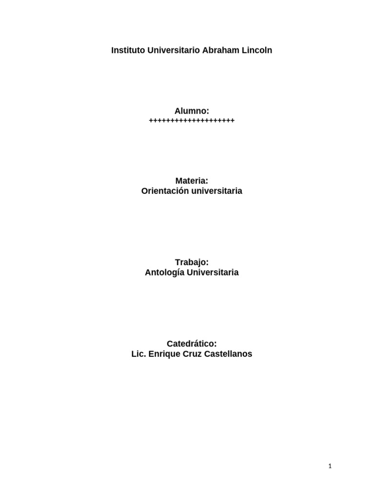 ANTOLOGIA PARA IMPRIMIR | PDF