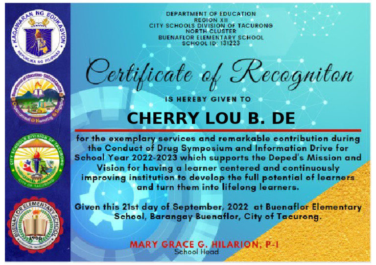 Ndep Certificate | PDF