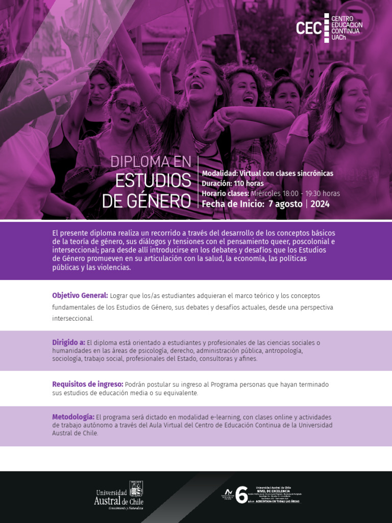 Estudios de Genero - Diplomado | PDF