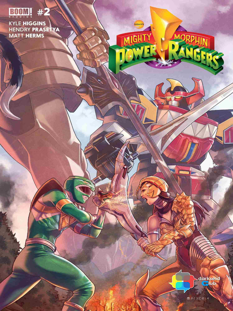 Mighty Morphin Power Rangers #02 (2016) (Invisiveis-SQ) | PDF