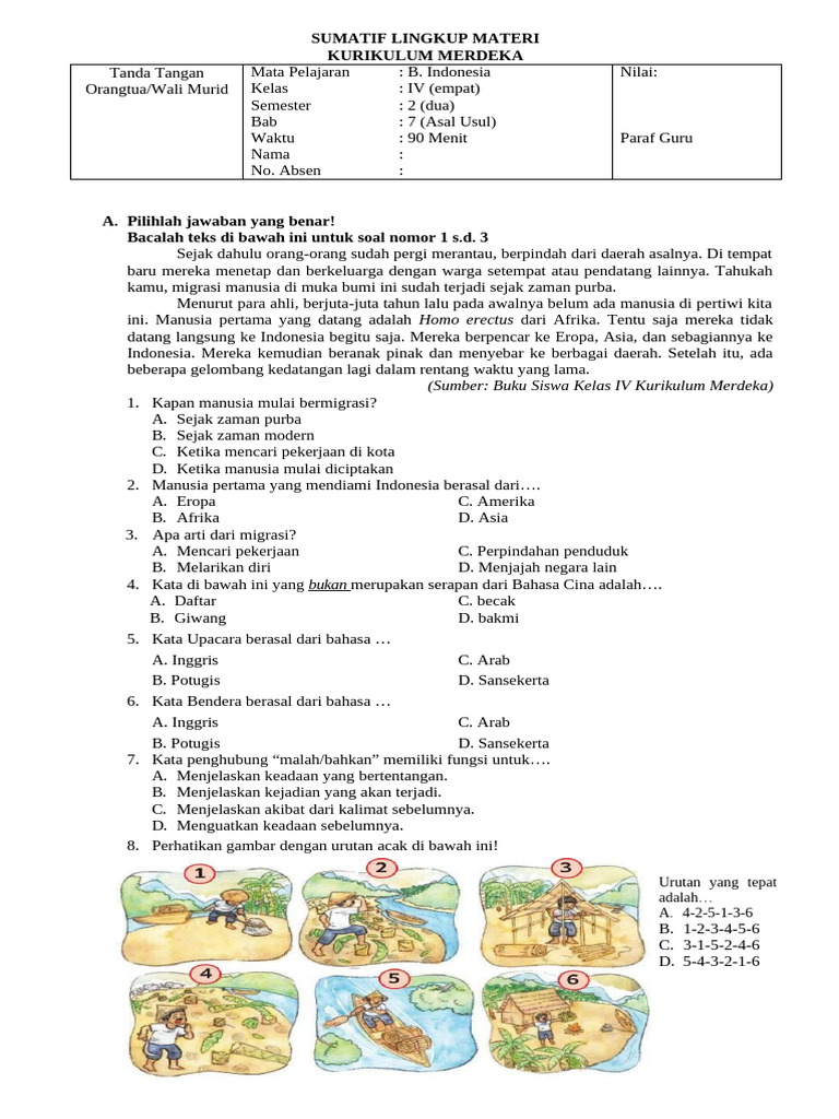 Bhs. Indo Bab 7 SMT Genap 2024 | PDF