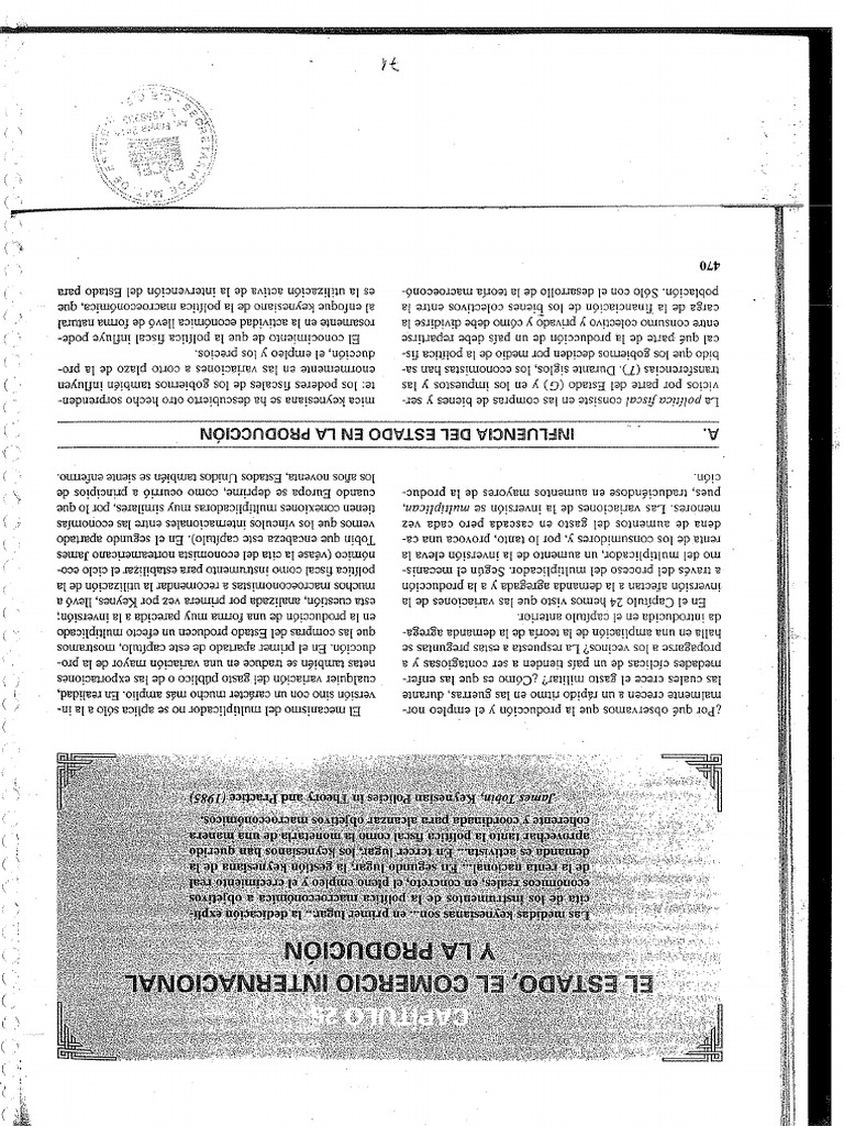 Samuelson, P. y Nordhaus, W. (1996) .Cap 25 | PDF