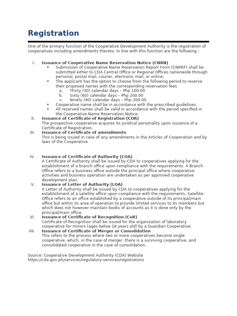 Cooperative Registration | PDF | Government | Justice
