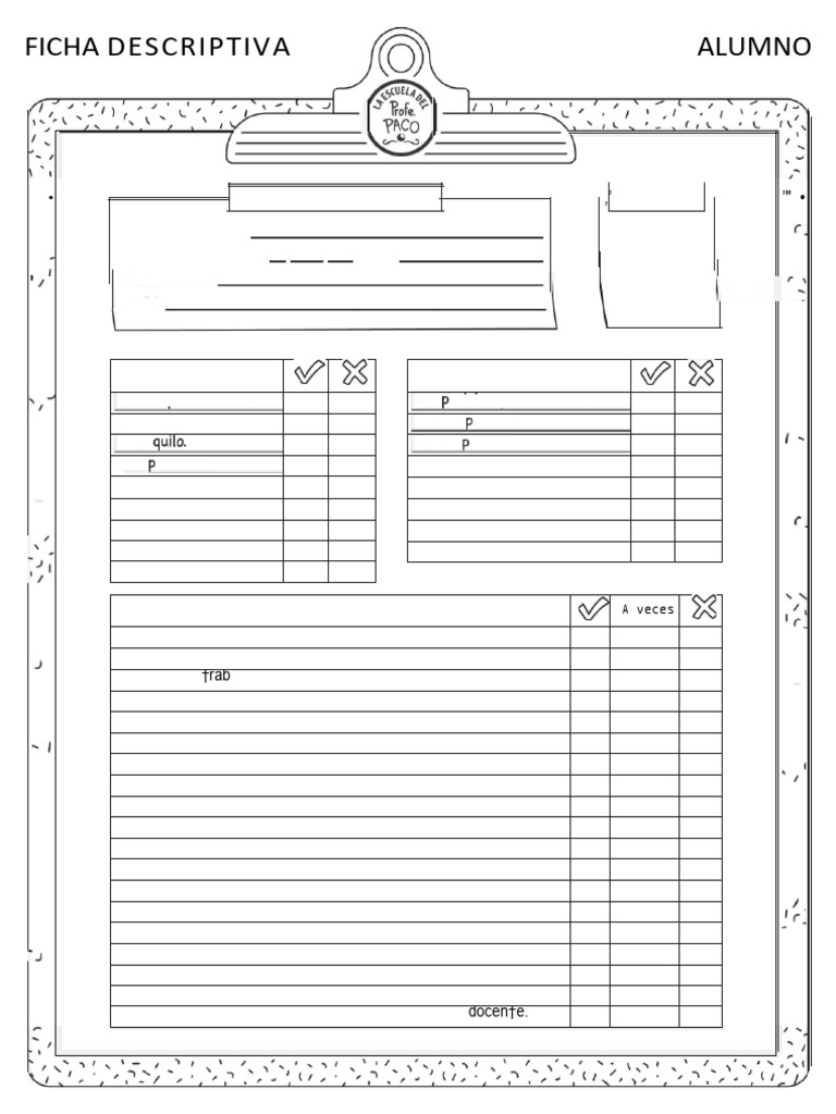 Fichas Descriptivas 2do-1 | PDF