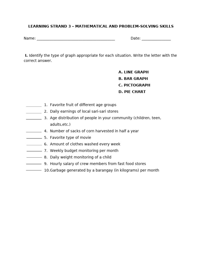 Learning Strand 3 Quiz | PDF