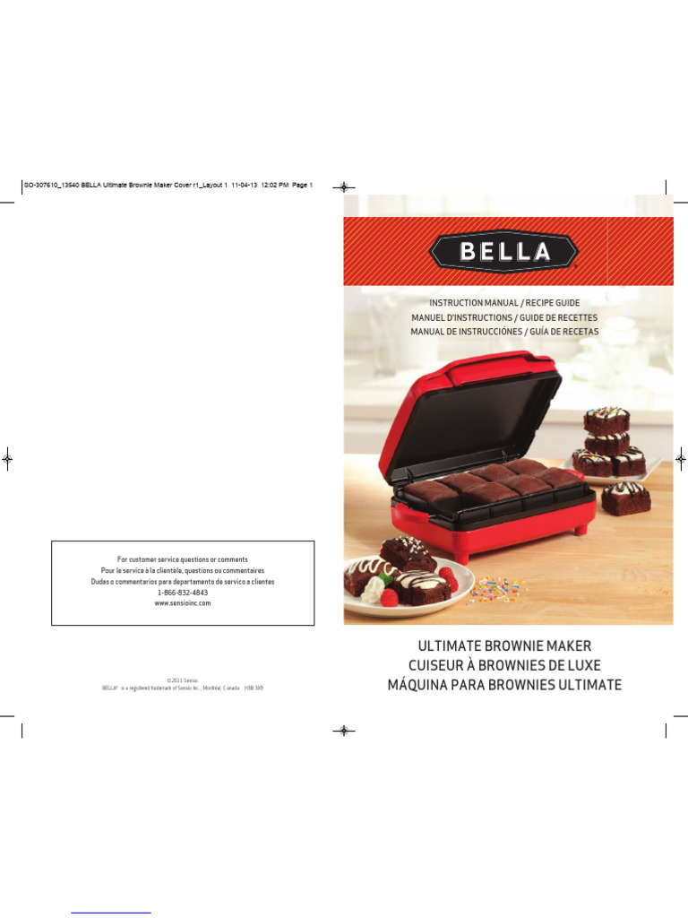 Ultimate Brownie Maker | PDF