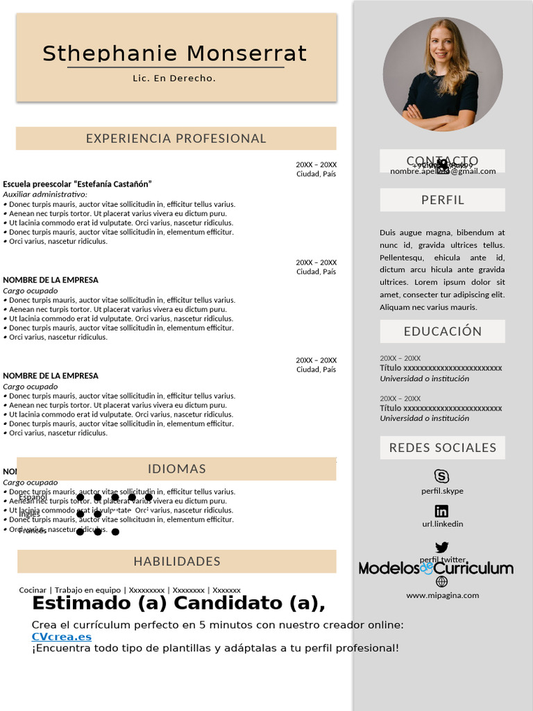 209 Curriculum Vitae Completo | PDF