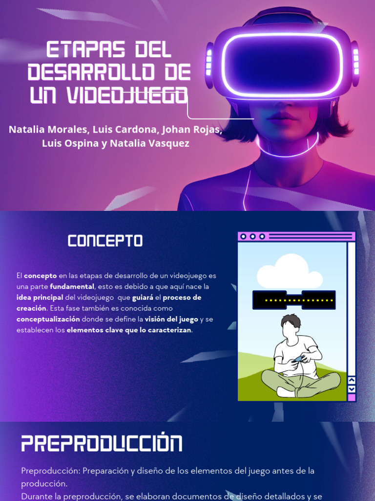 Etapas Del Desarrollo De Un Videojuego Pdf Compressed Pdf