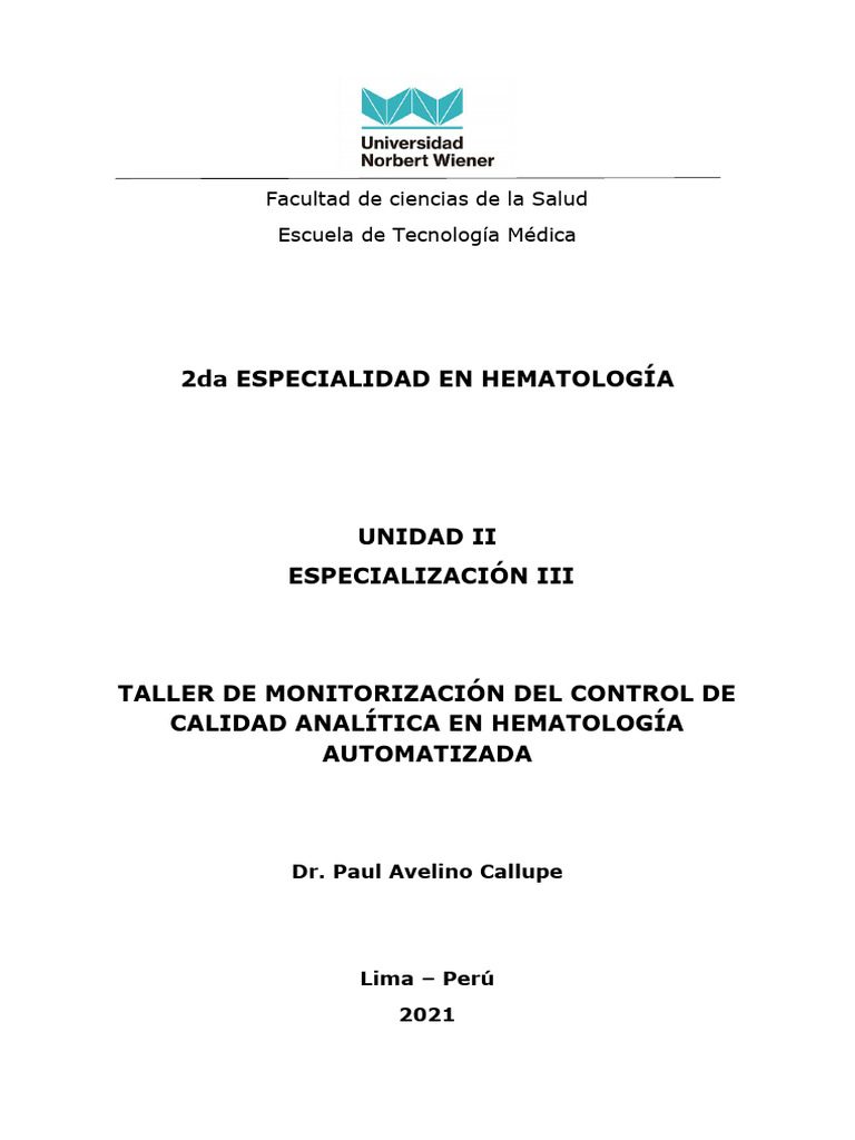 Guia Practica Monitorización Interna Automatizada Final 2021 | PDF