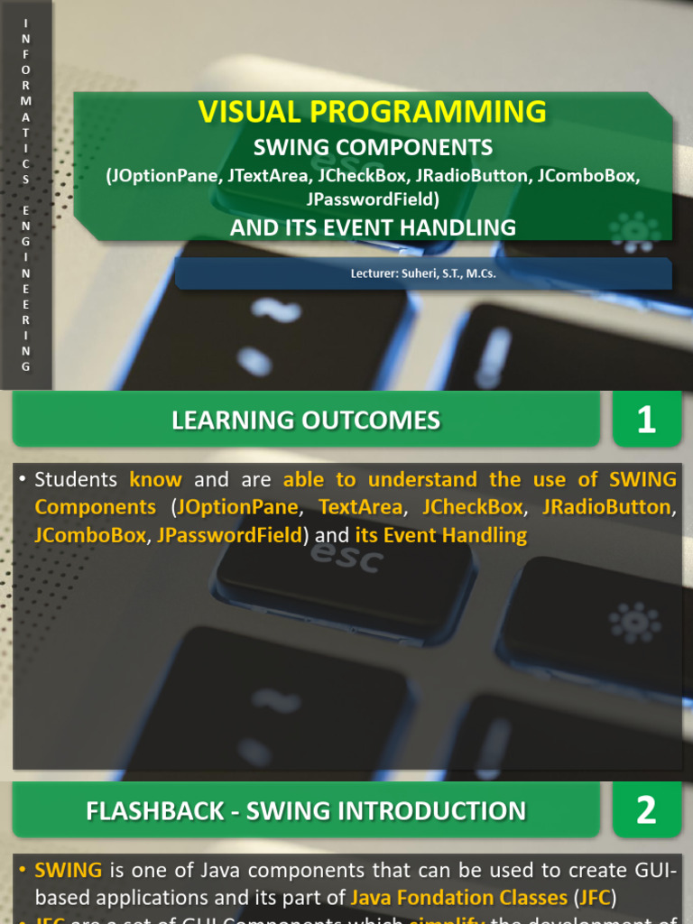 PV - M03 - Komponen SWING (JOptionPane, JTextArea, JCheckBox ...