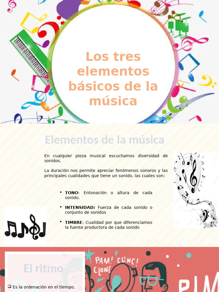Loe Elementos Basicos de La Musica | PDF