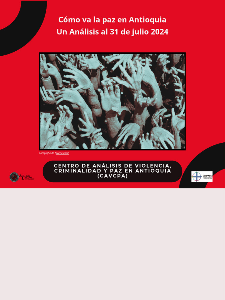 Centro de Análisis de Violencia, Criminalidad y Paz en Antioquia ...