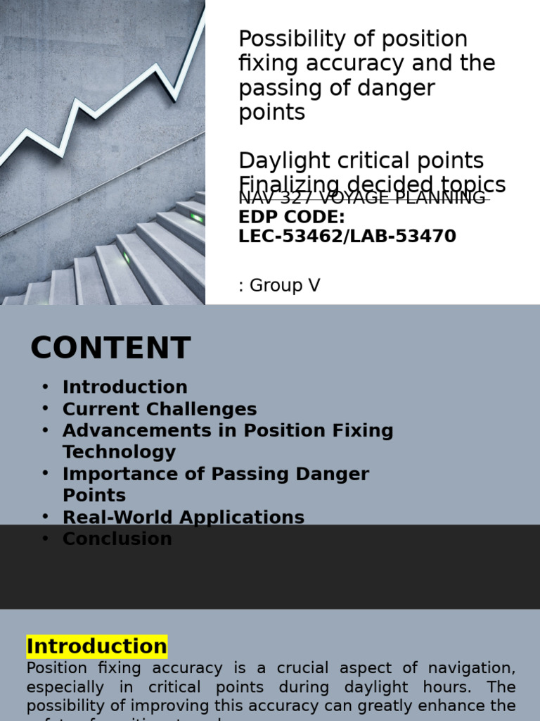 Possibility of Position Fixing Accuracy and The Passing | PDF