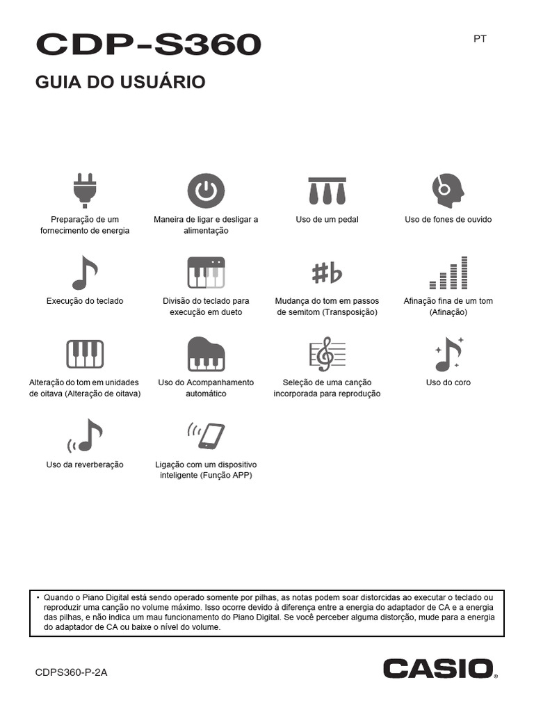 CDPS360 Usersguide PT | PDF