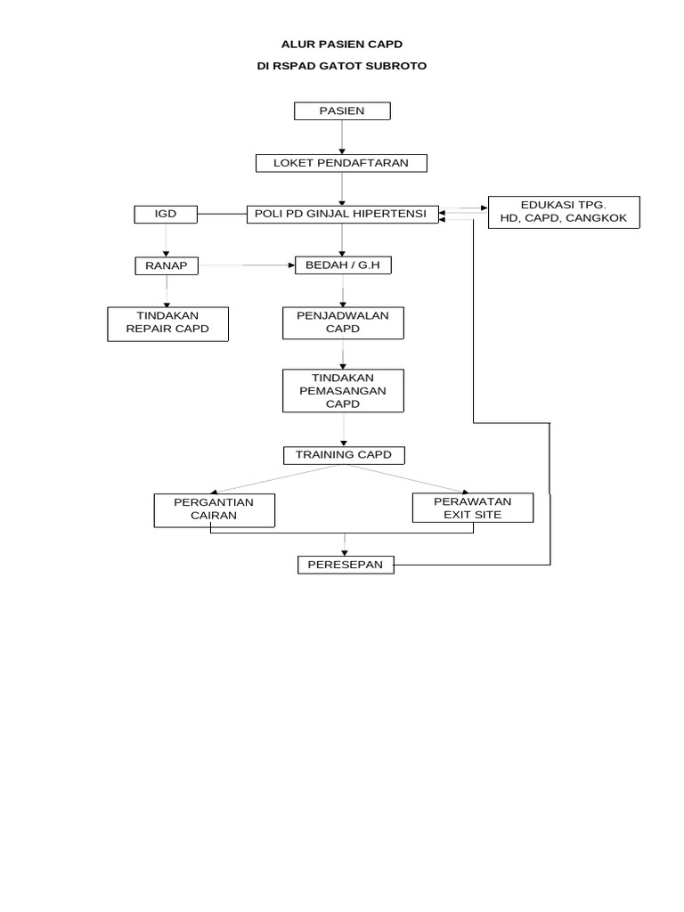 Alur Pasien Capd | PDF