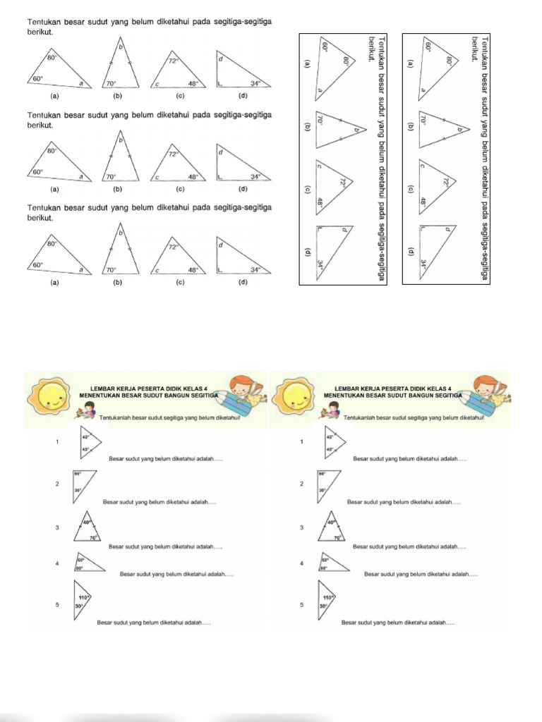 Math Sudut | PDF