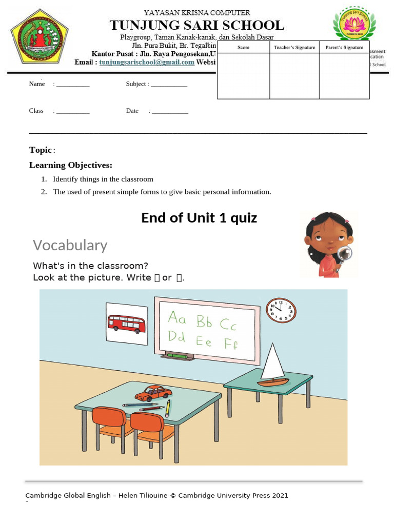 Unit 1 Test | PDF