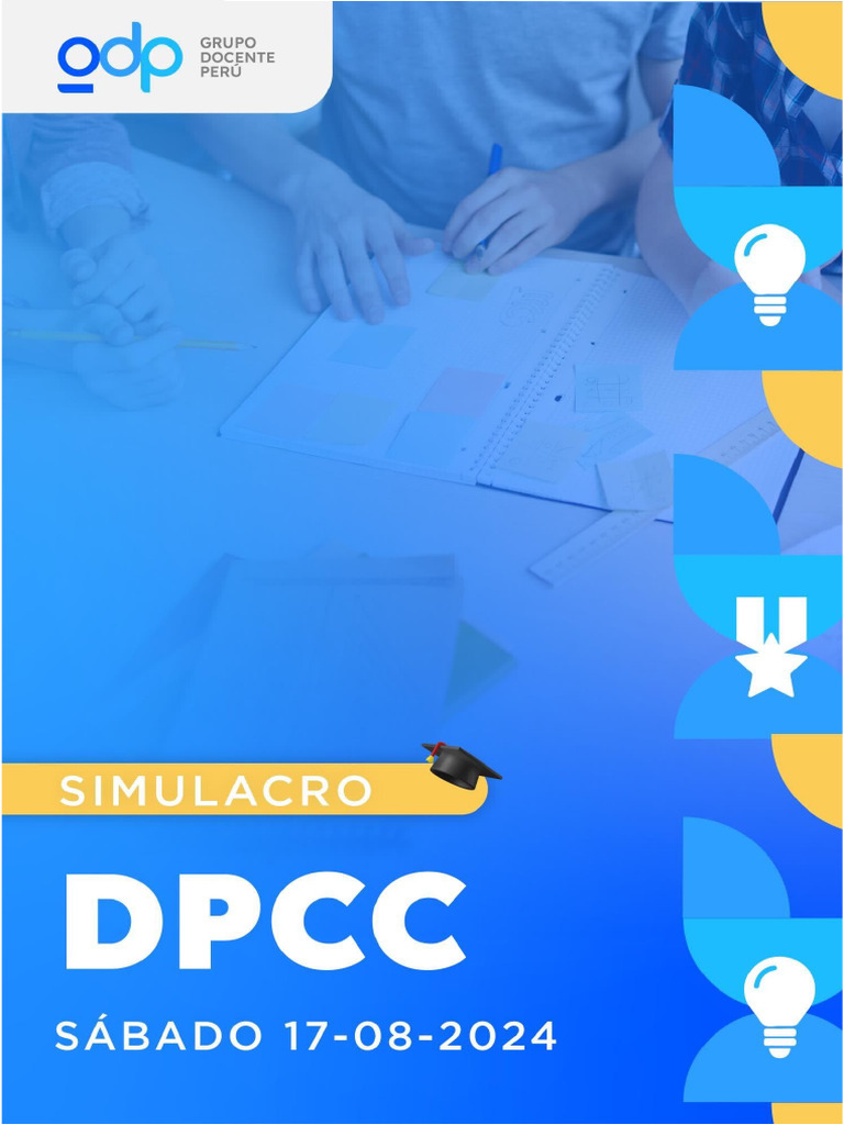 17 08 L GRUPO DOCENTE PERÚ L SIMULACRO DPCC | PDF