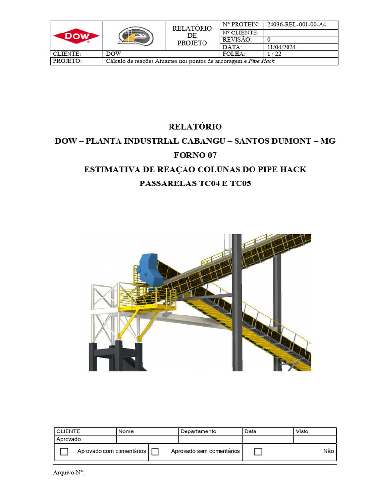 24036-REL-001-00-A4 Reacao Pipe Hack r1 | PDF