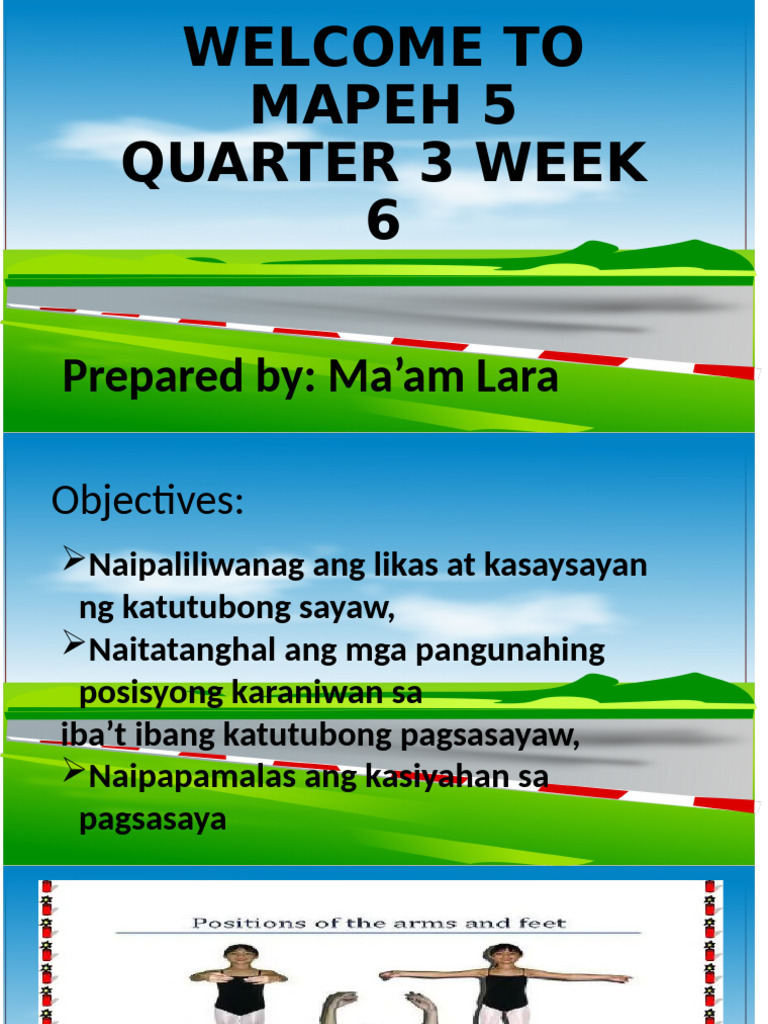 Mapeh 5 PPT Quarter 3 Week 6 | PDF