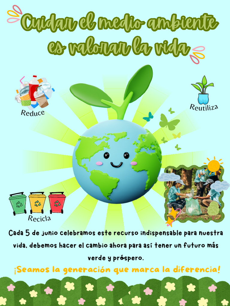 Afiche Del Medio Ambiente | PDF