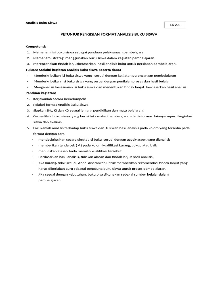 Analisis BS Dan BG | PDF