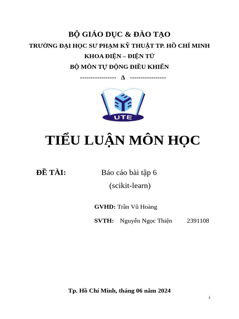 TDH 2391108 NguyenNgocThien Sklearn | PDF