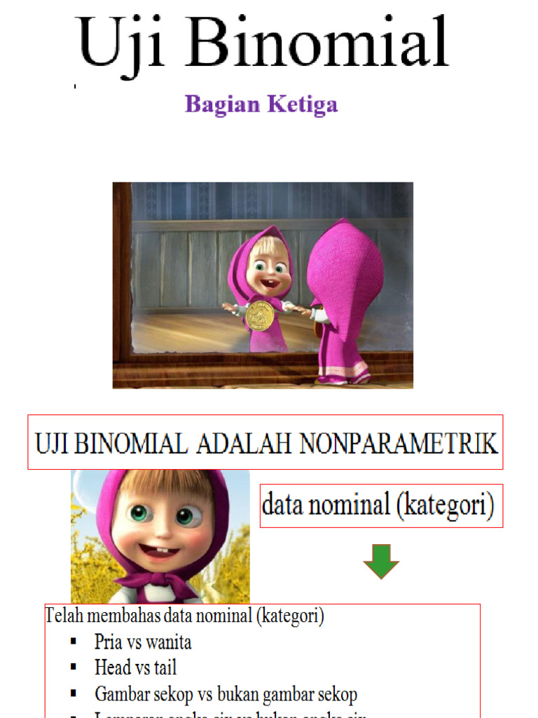 Kuliah 2 (Uji Binomial - Bagian 3) | PDF
