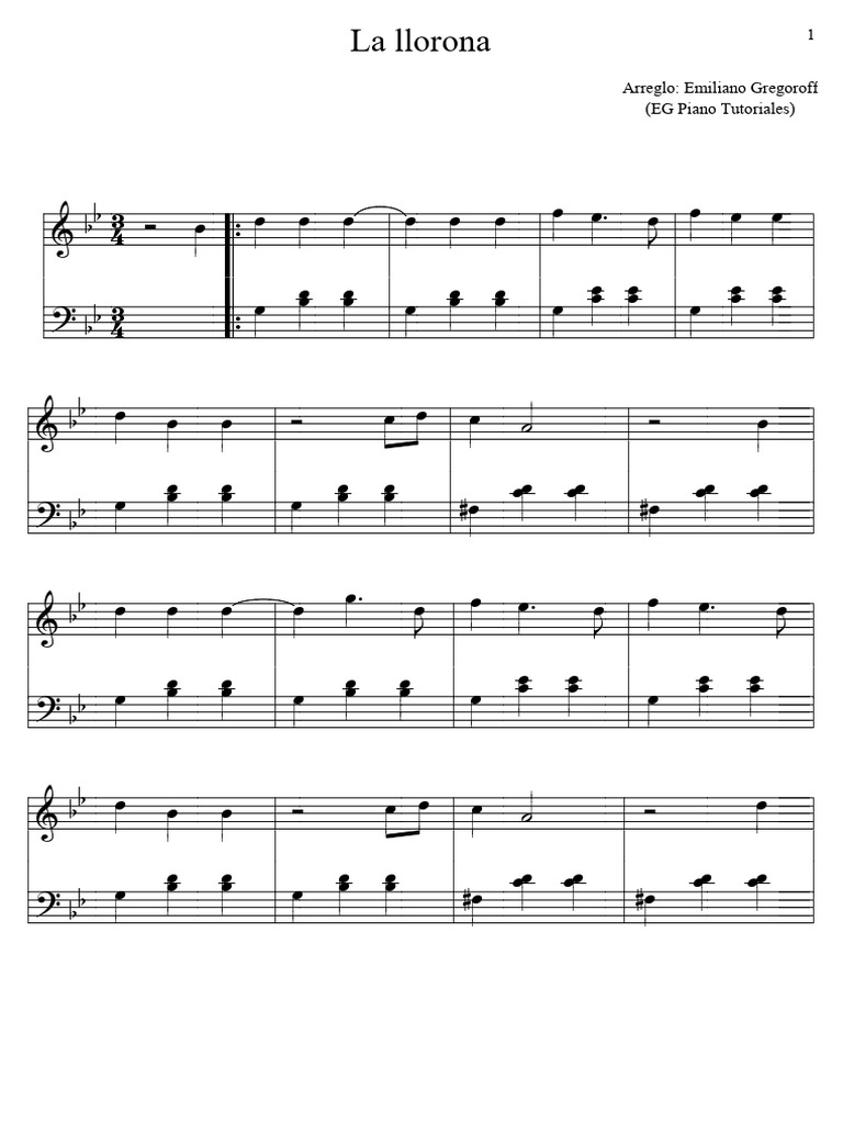 La Llorona | PDF