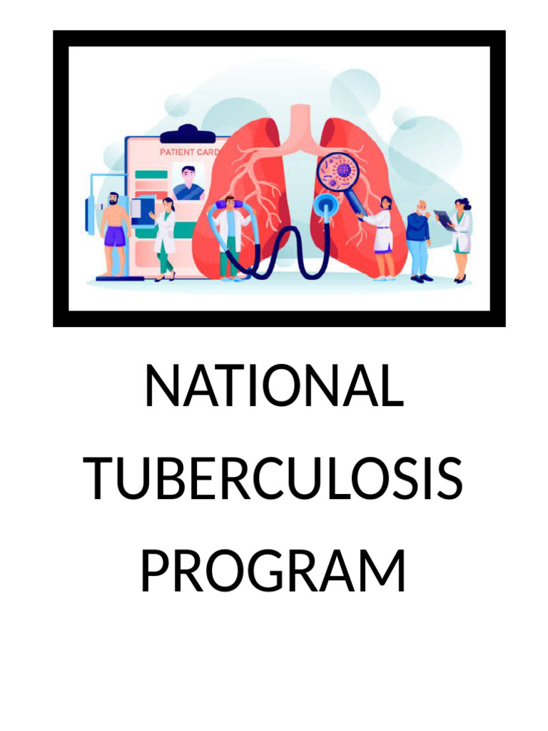 National Tuberculosis Program | PDF
