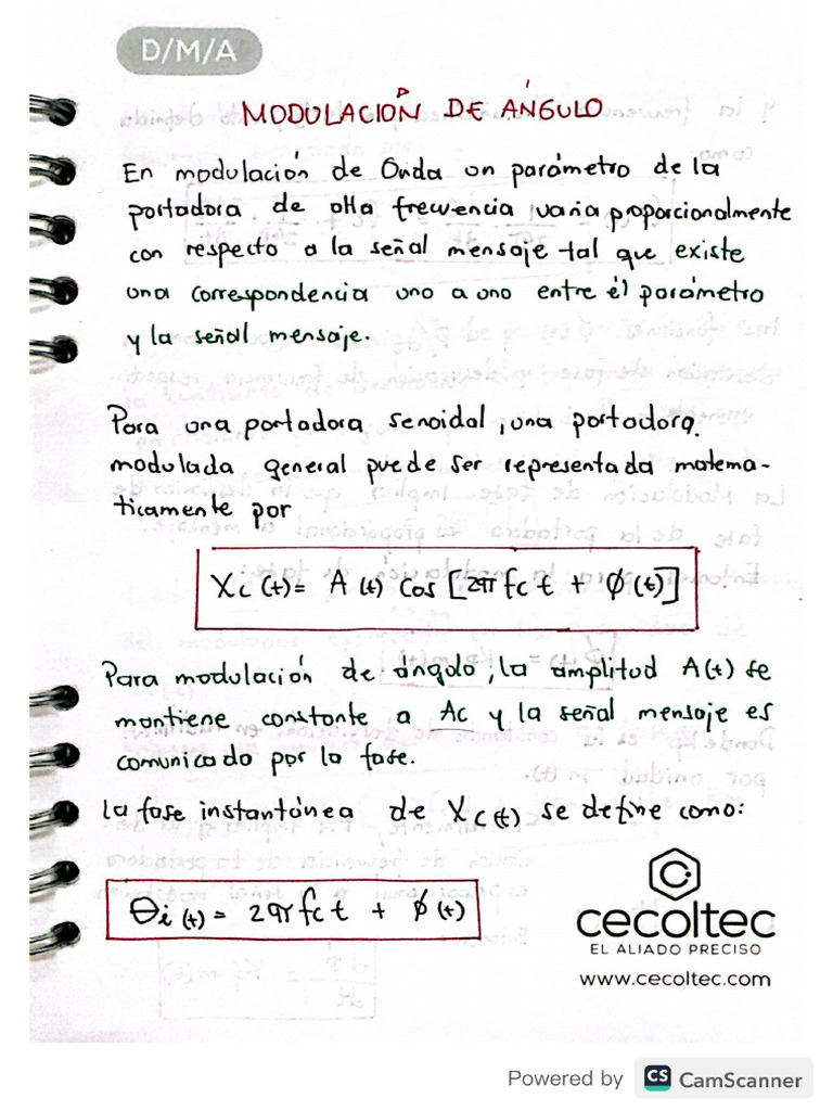 Modulación Angular | PDF