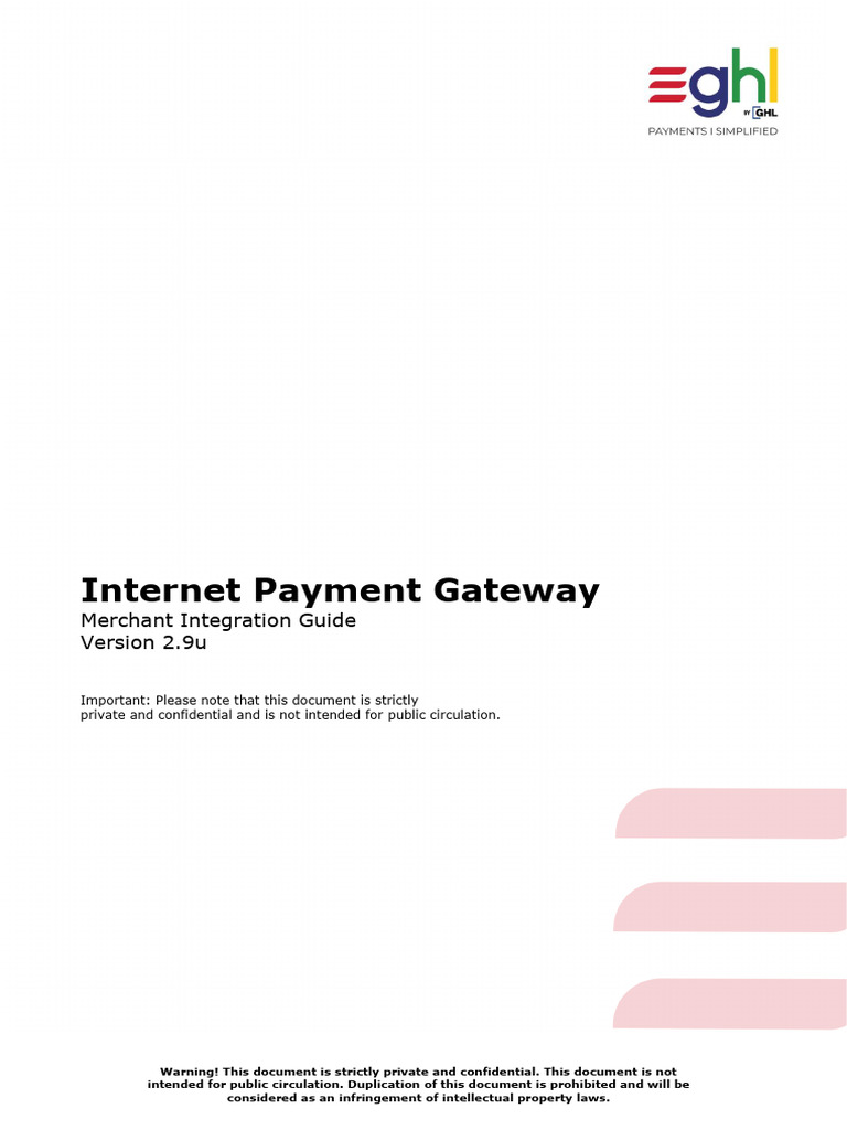 eGHL API Ver2.9u | PDF
