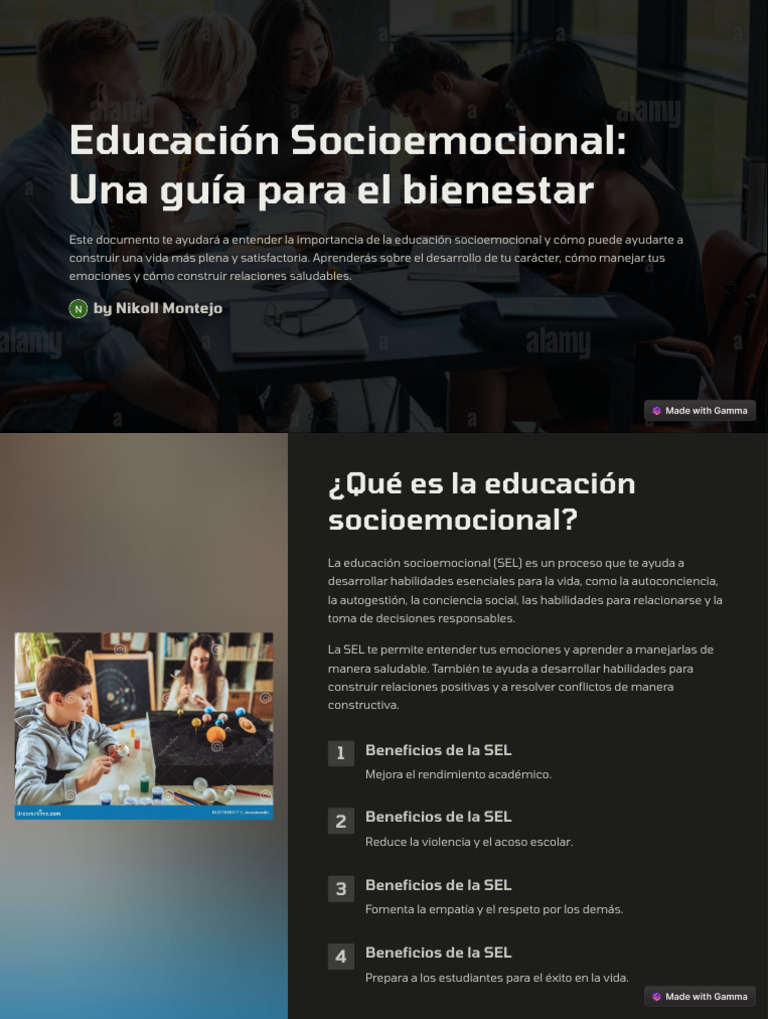 Educacion Socioemocional Una Guia para El Bienestar | PDF