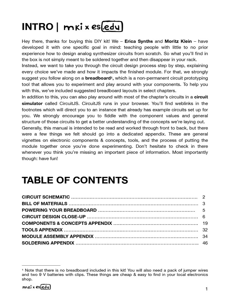 Mixer Manual | PDF