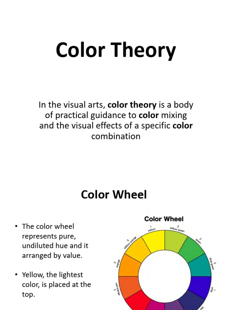 Color Theory 2020 Canvas | PDF