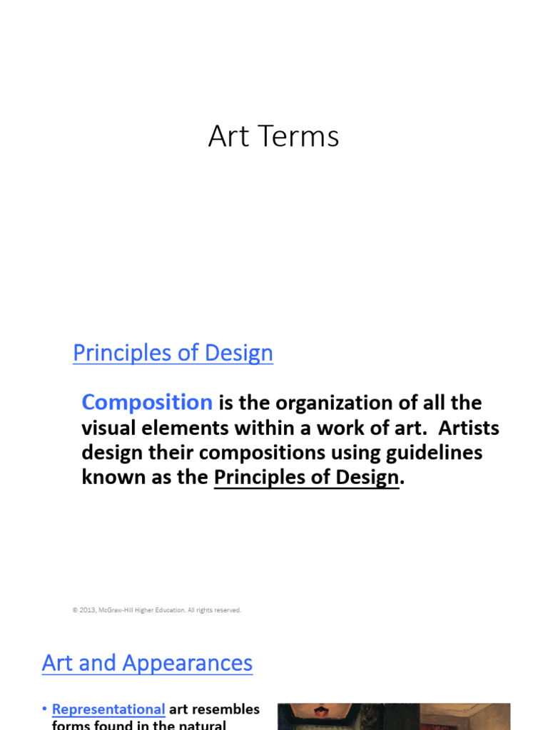 Art Terms Example-4 | PDF