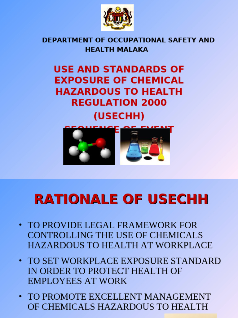 Route of Compliance Usechh 2000 | PDF