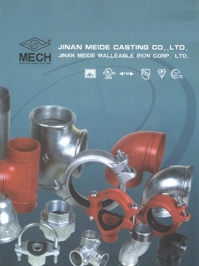 Ficha Técnica de Accesorios Roscados - Mech | PDF