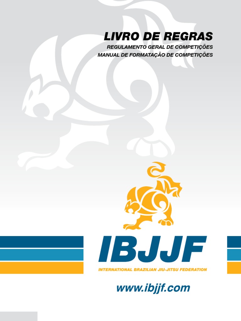 Regras Jiu Jitsu Pdf Cor Esportes