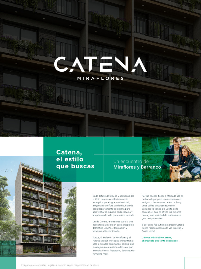 Brochure Catena Miraflores | PDF