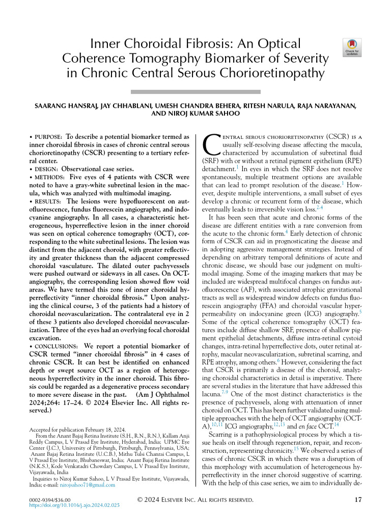 CSCR | PDF