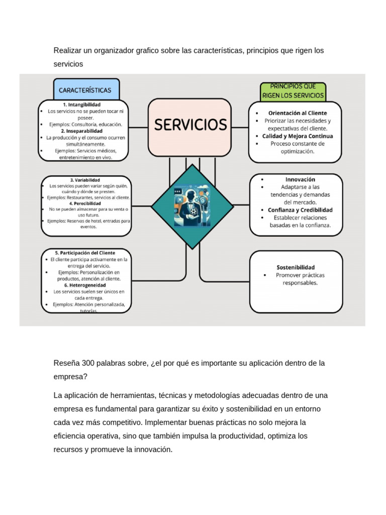 Realizar Un Organizador Grafico Sobre Las Características | PDF