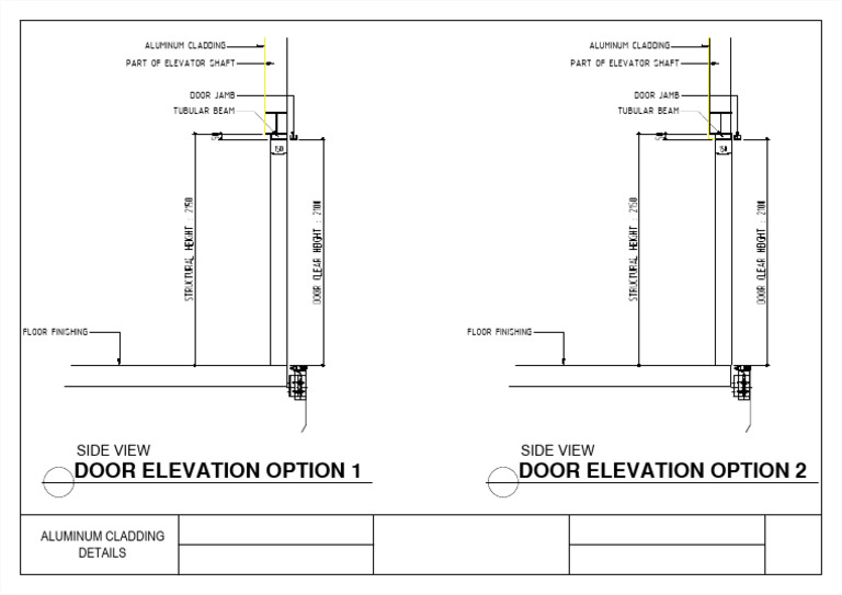 Aluminum Cladding Details | PDF