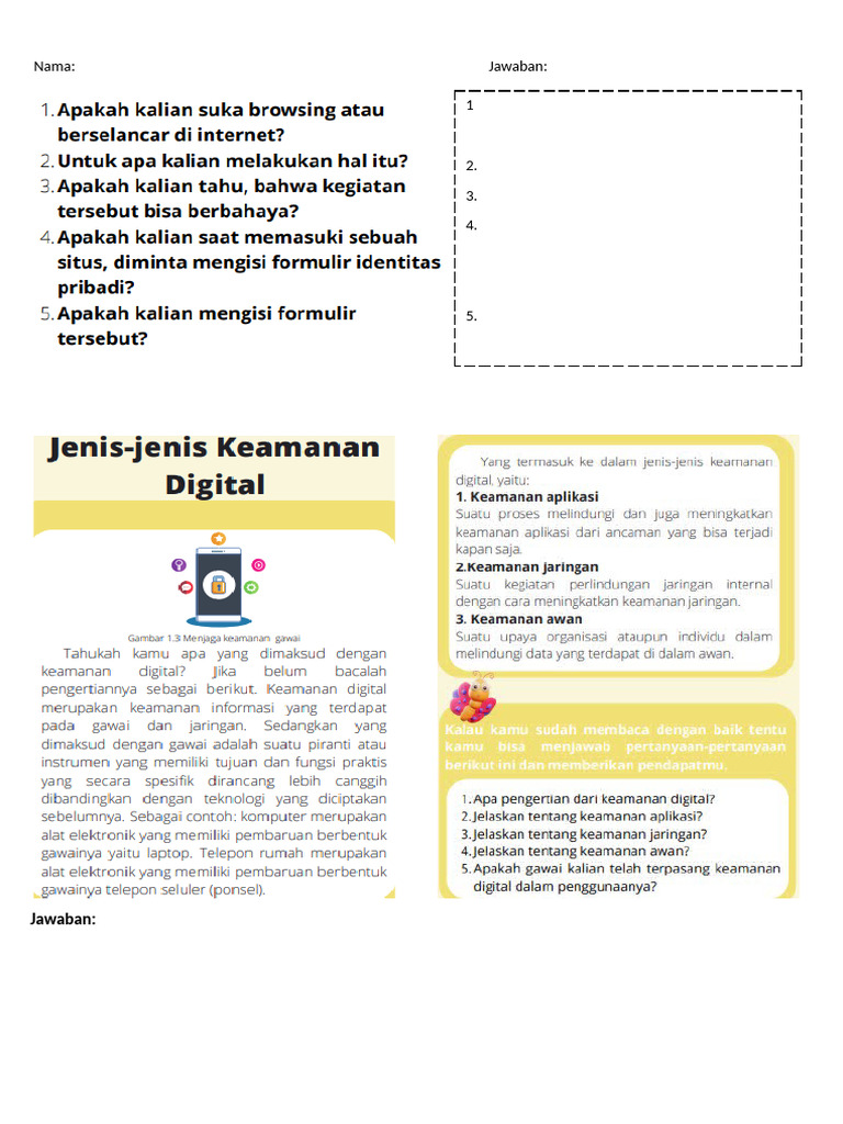 Literasi Digital Kelas 5 Pdf